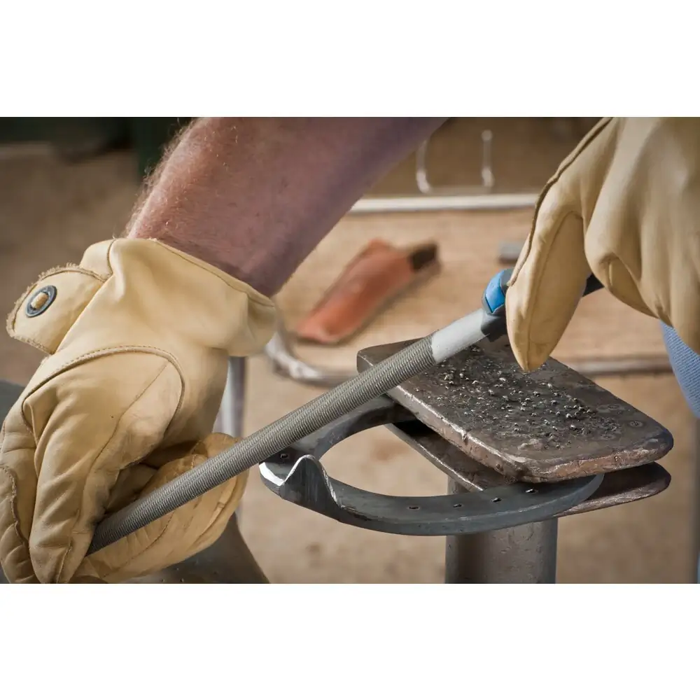 Pferd Tools Werkstattfeile Halbrund-Spitz 200mm Hieb 1 für grobe ...